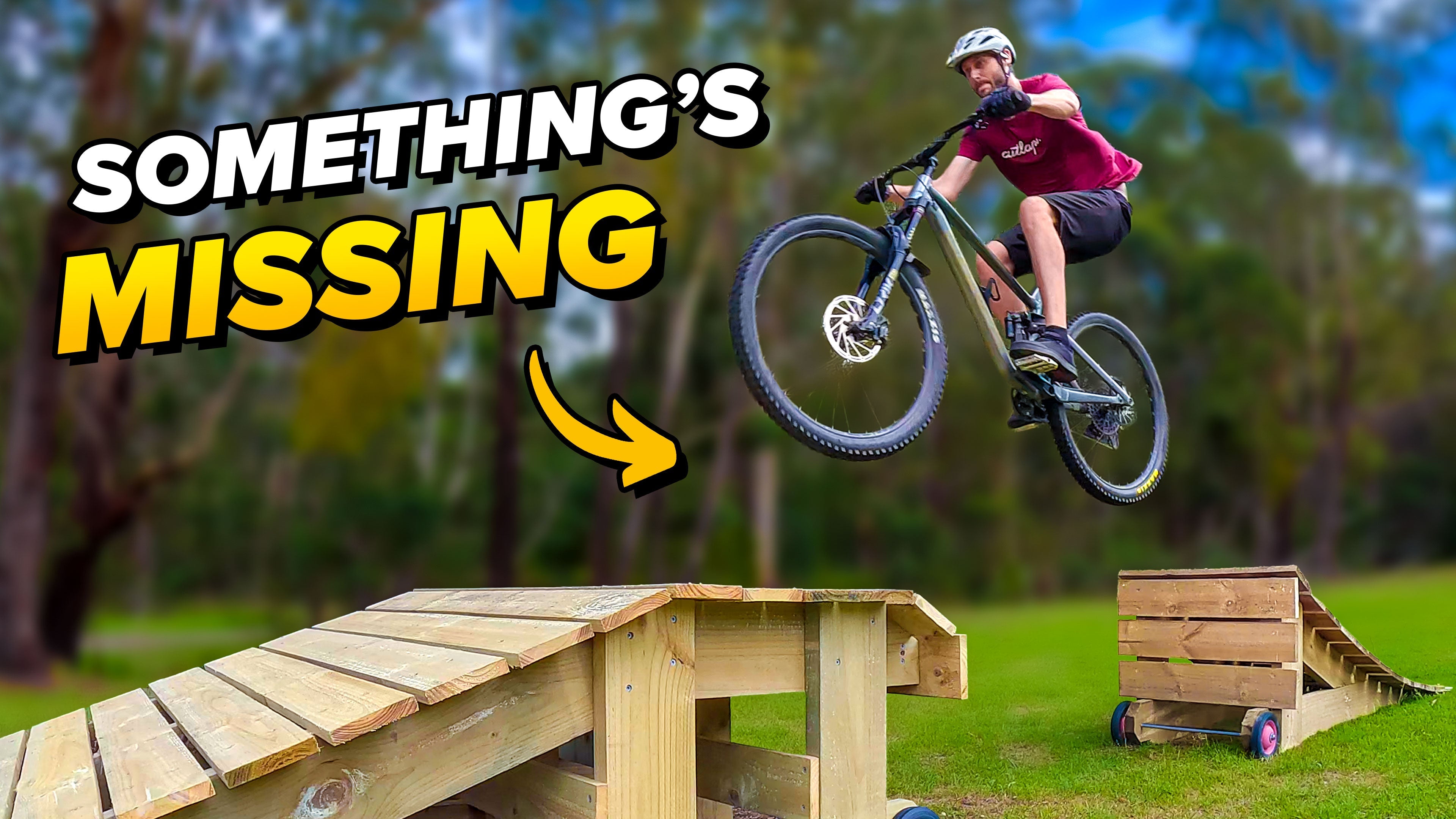 How to Build a Backyard Bike Jump out of Wood (Kicker + Landing Guide)