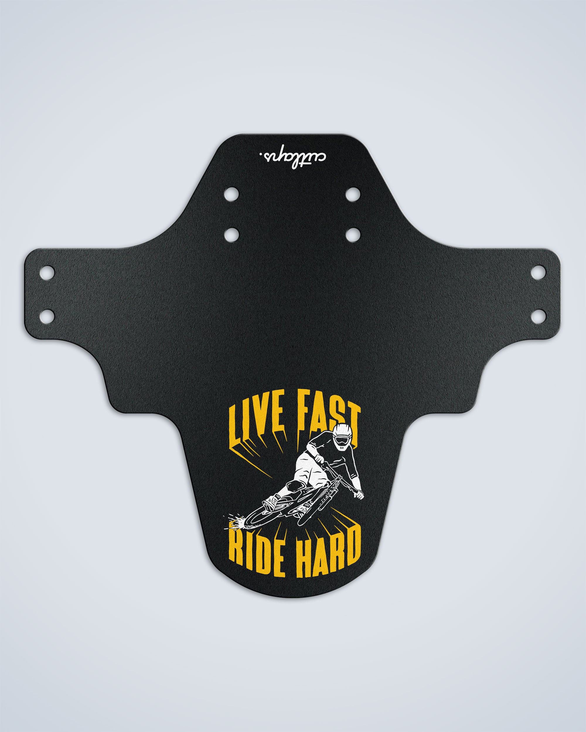 Live Fast Ride Hard Mudguard